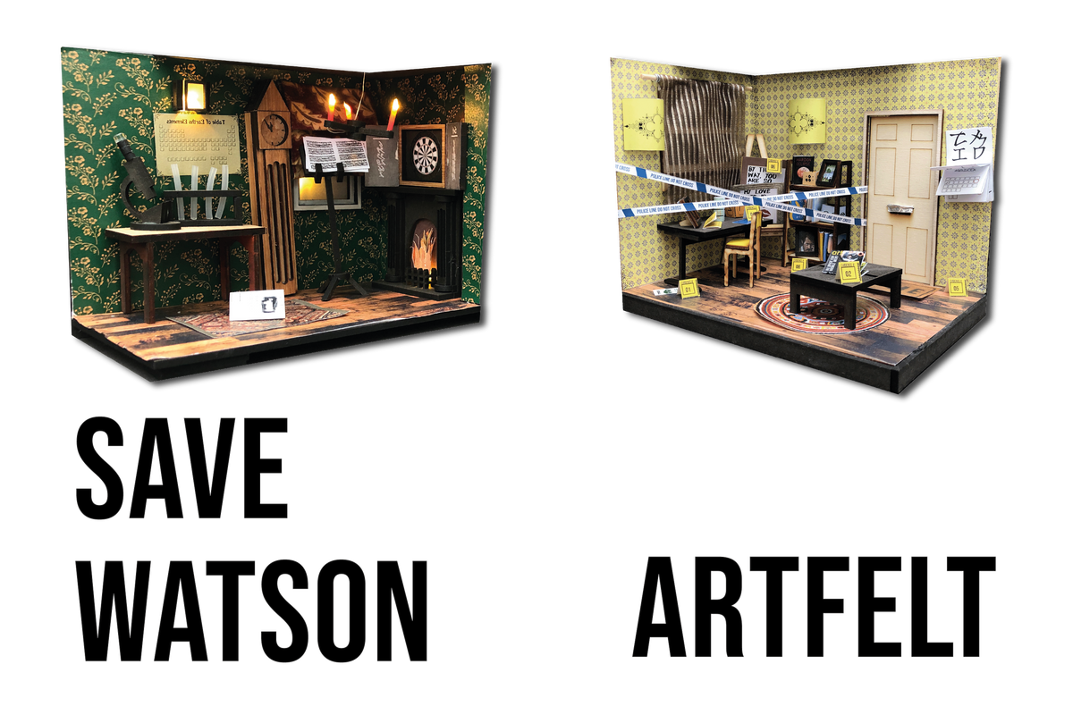 SAVE WATSON + ARTFELT Book Nooks – Enigmailed