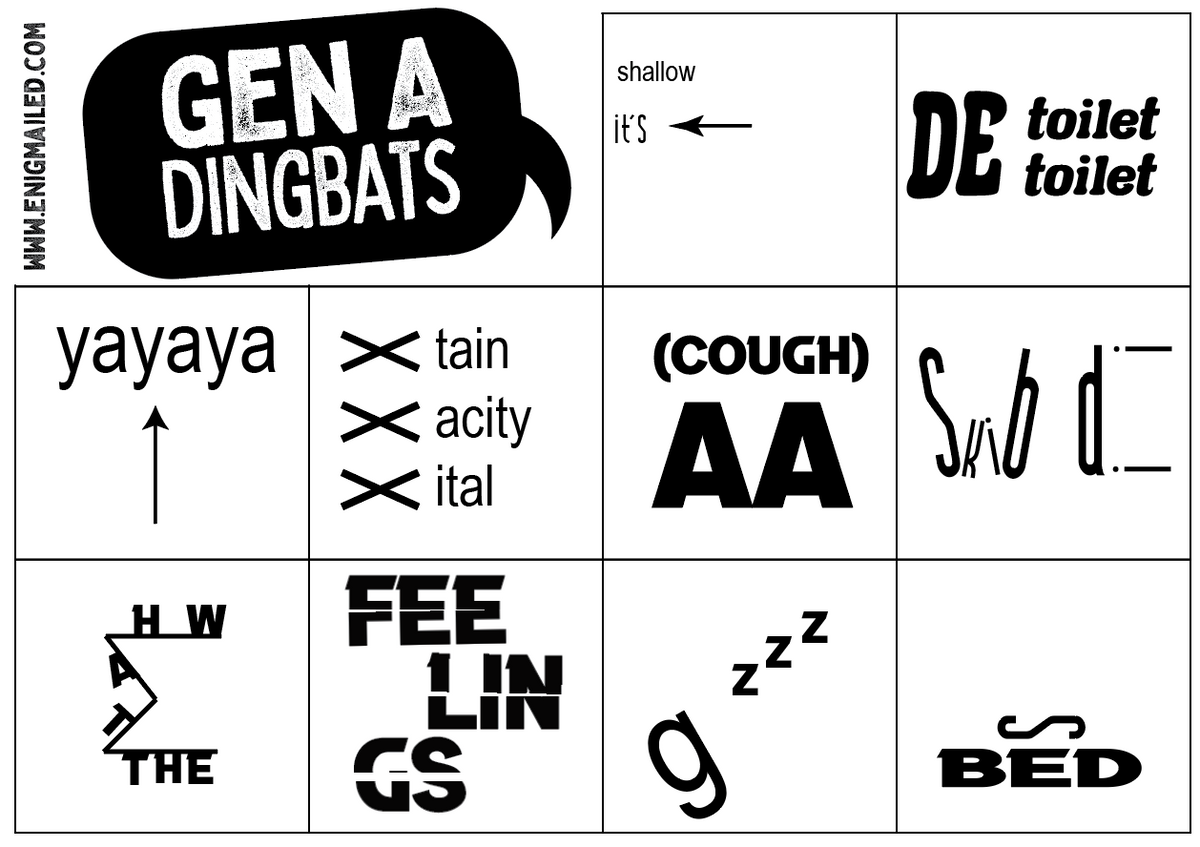 Gen A Dingbats – Enigmailed